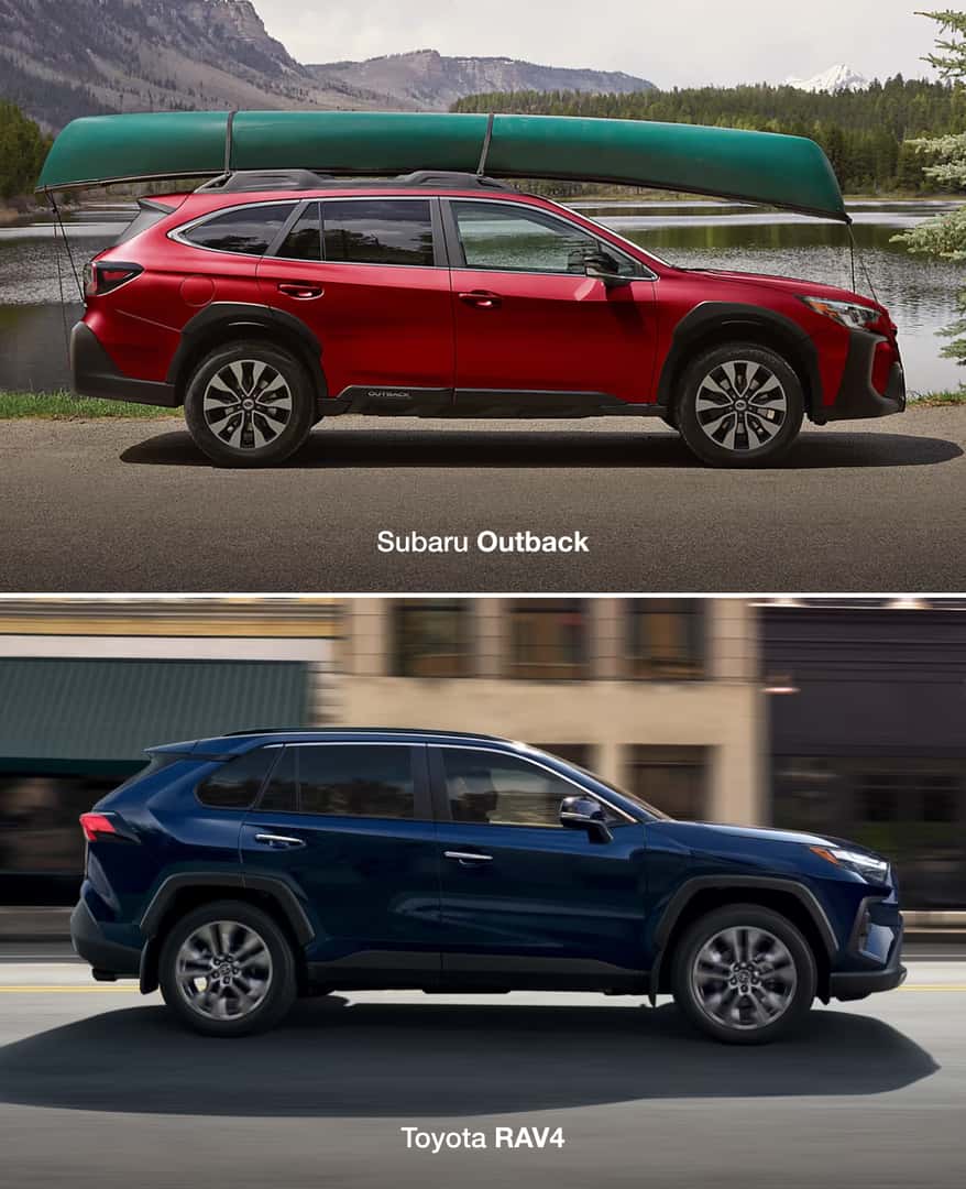 Rav4 Vs Subaru Outback The Ultimate Crossover Showdown Which Suv Reigns Supreme
