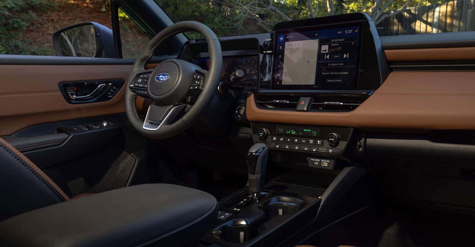 2026 Outback Interior | Santa Cruz Subaru