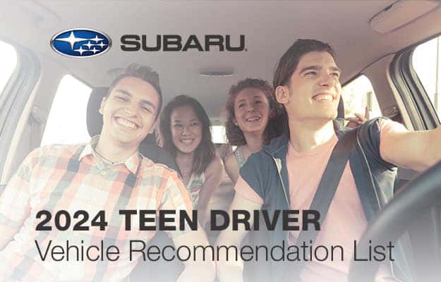 Subaru Ranks High on the 2024 “Teen Driver Vehicle Recommendation List ...