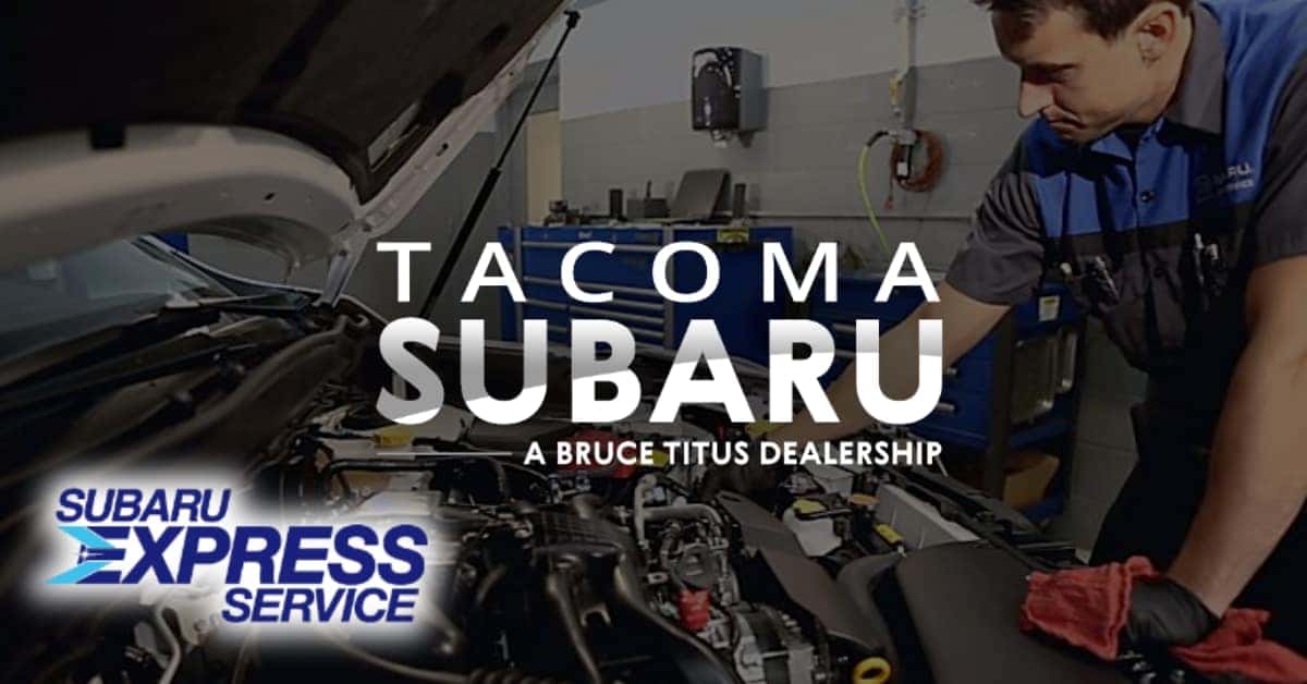 Subaru Express Service | Tacoma Subaru