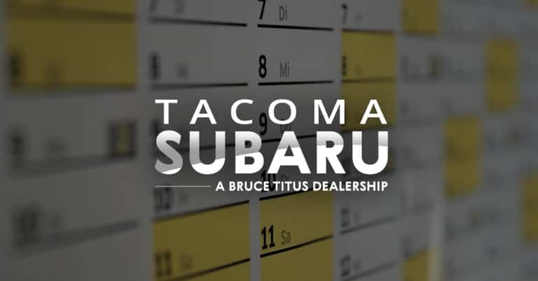 Schedule Auto Service and Maintenance | Tacoma Subaru