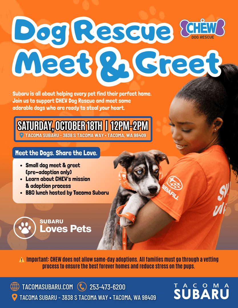 Meet and Greet Event | Tacoma Subaru