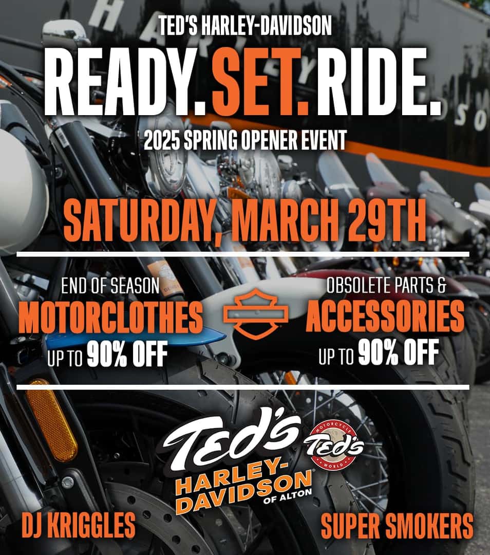Ready. Set. Ride. | Ted's Motorcycle World