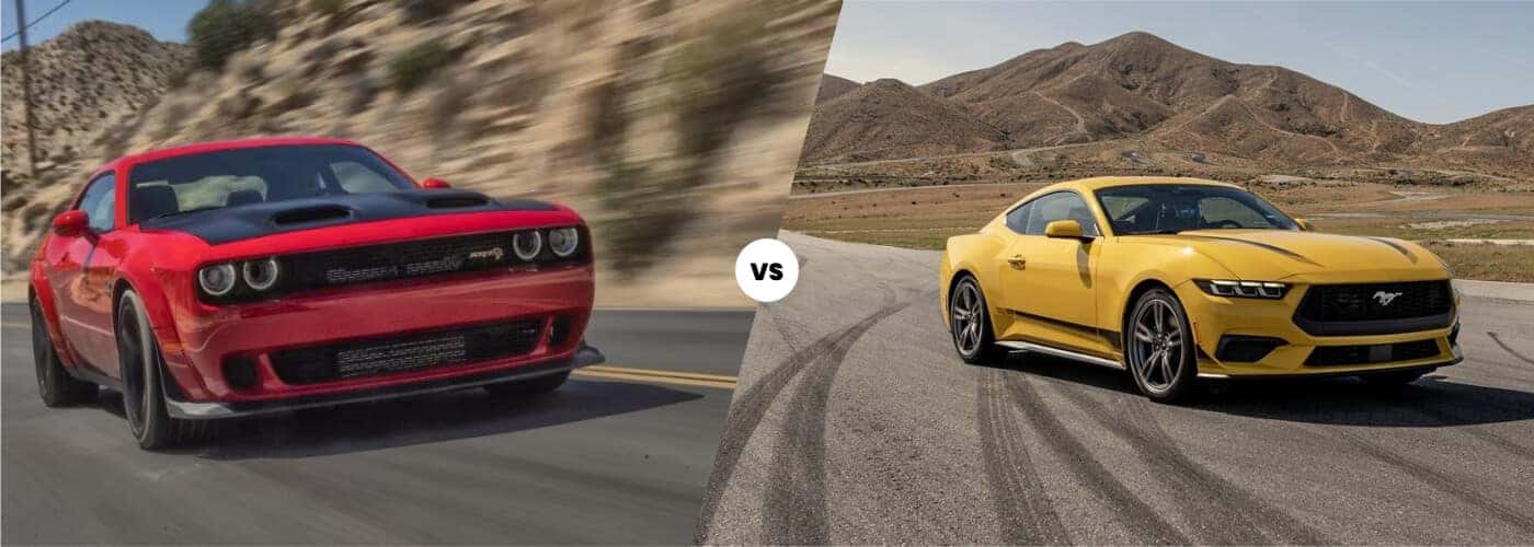 2023 Dodge Challenger vs. 2024 Ford Mustang | Warner Robins Chrysler ...