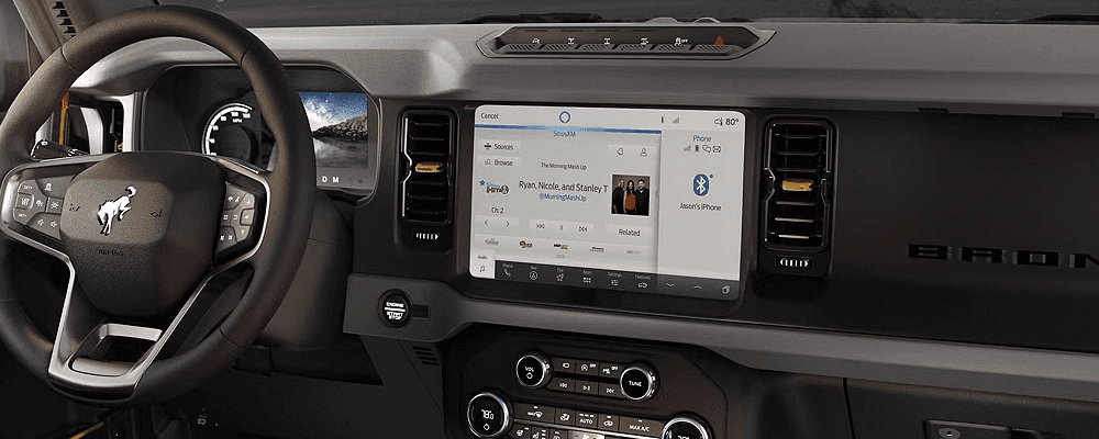 New Ford Bronco Concept Interior